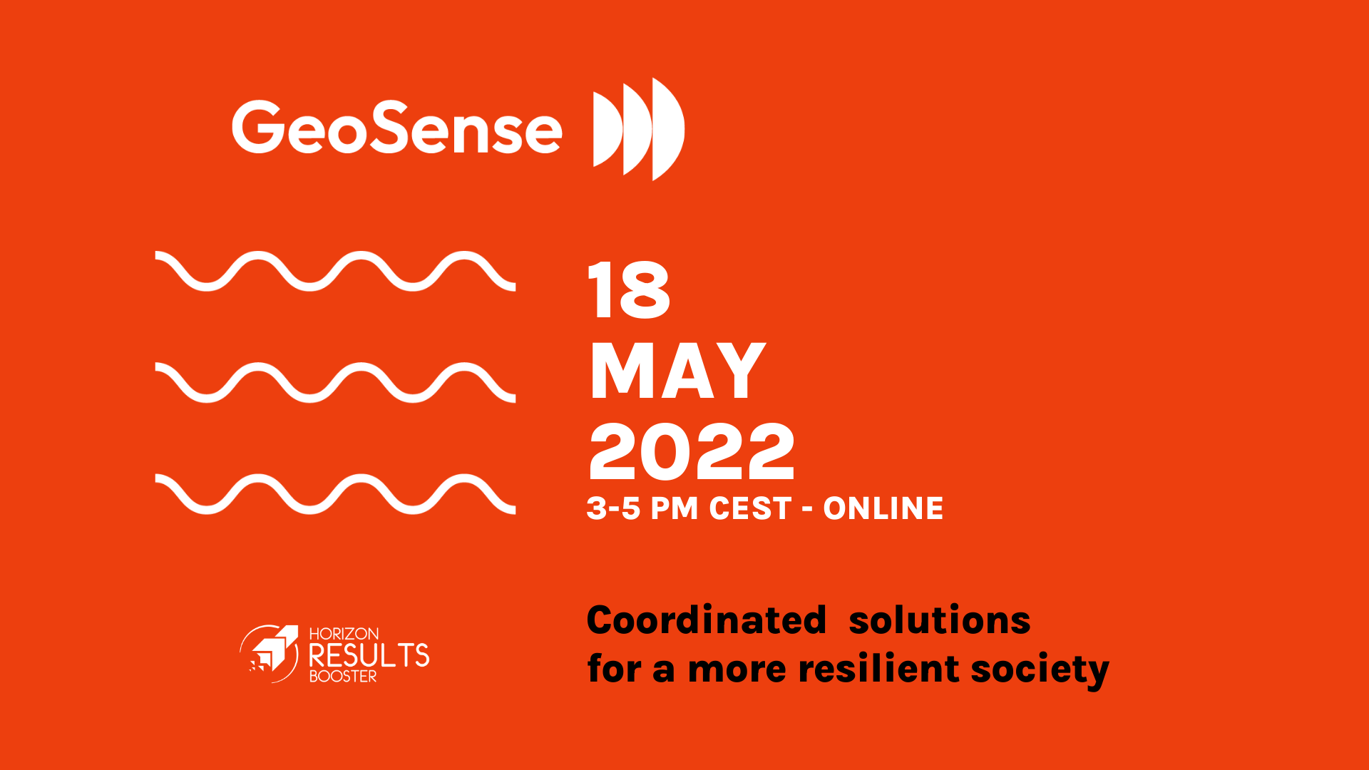 Coordinated solutions for a more resilient society